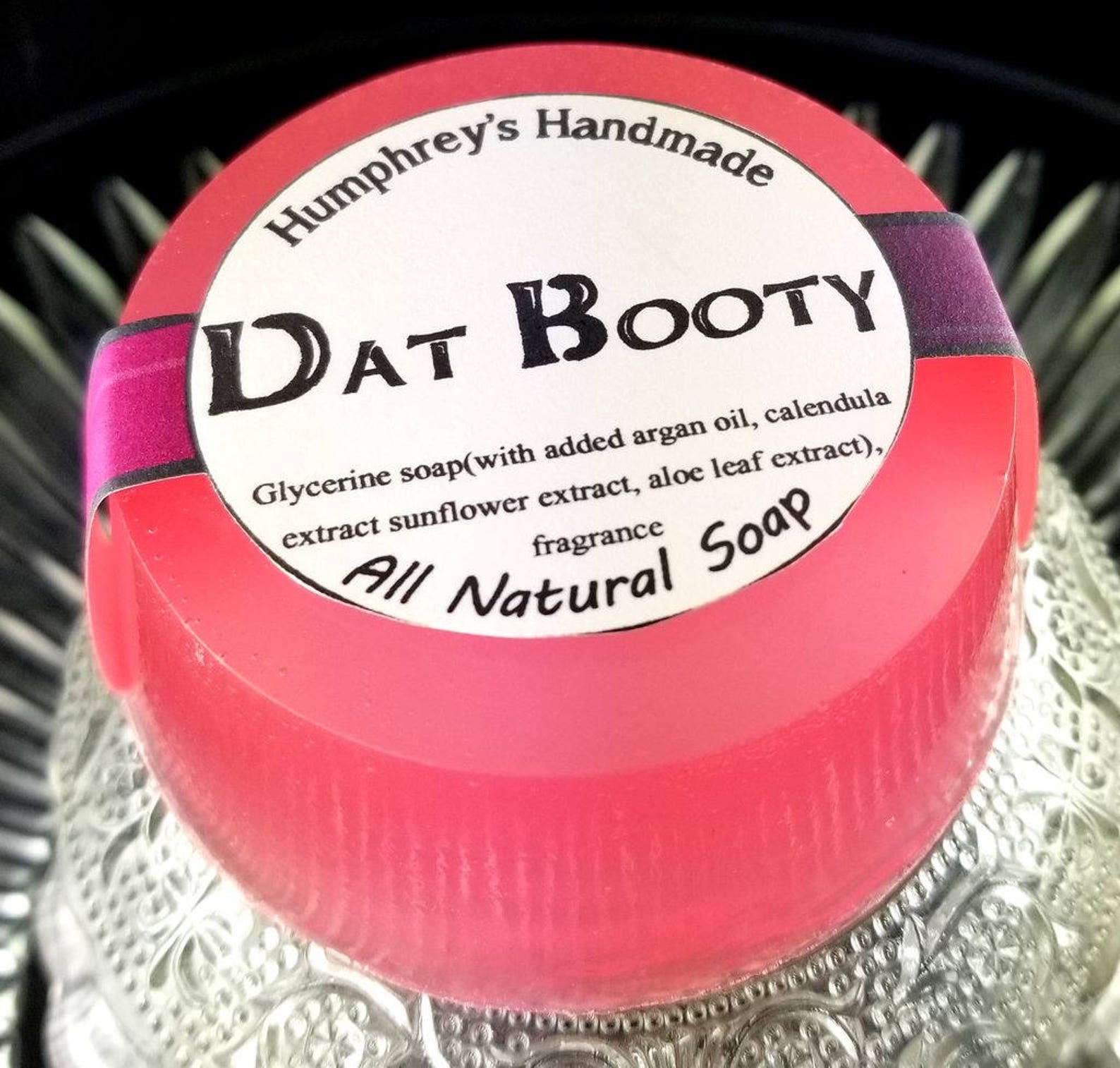 DAT BOOTY Soap Glycerin Juicy Couture Soap Pink Women's - Etsy