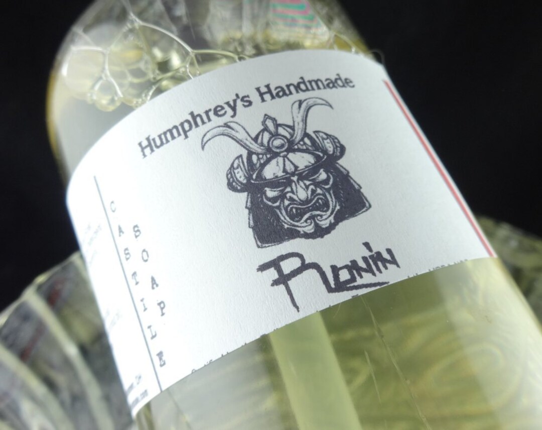 RONIN Beard Wash & Body Wash, 8 Oz Hinoki Wood Castile Soap, Shampoo ...