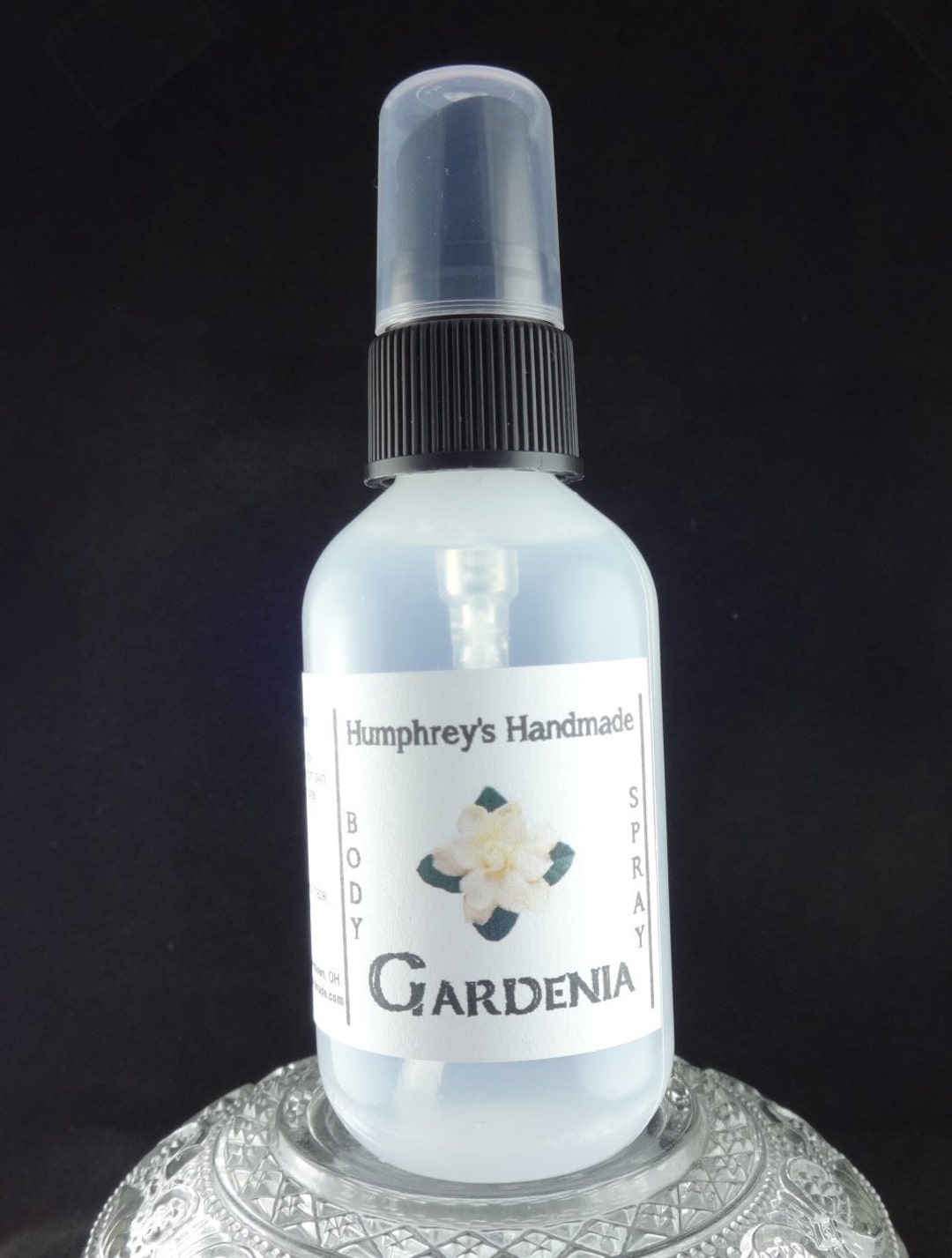 GARDENIA Body Spray, Handcrafted Perfume Room and Linen Spray 2 Oz 4oz ...