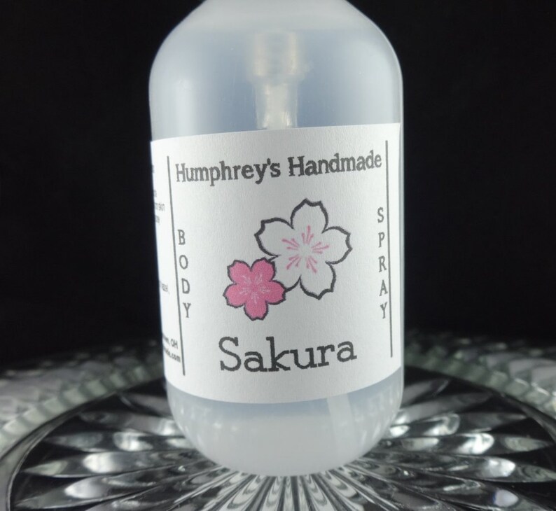 SAKURA Women's Body Spray Japanese Cherry Blossom Scent | Etsy