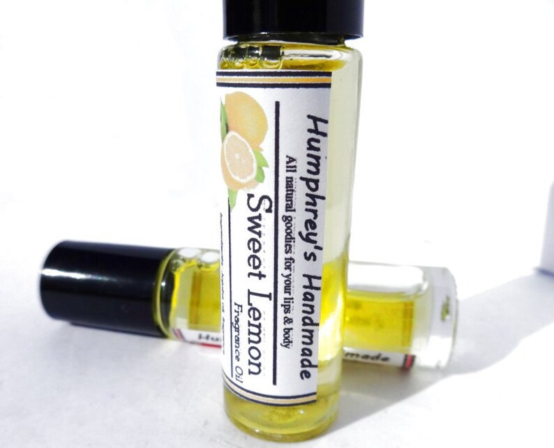 SWEET LEMON Roll on Perfume Fragrance, Lemon Perfume, Citrus Yuzu ...