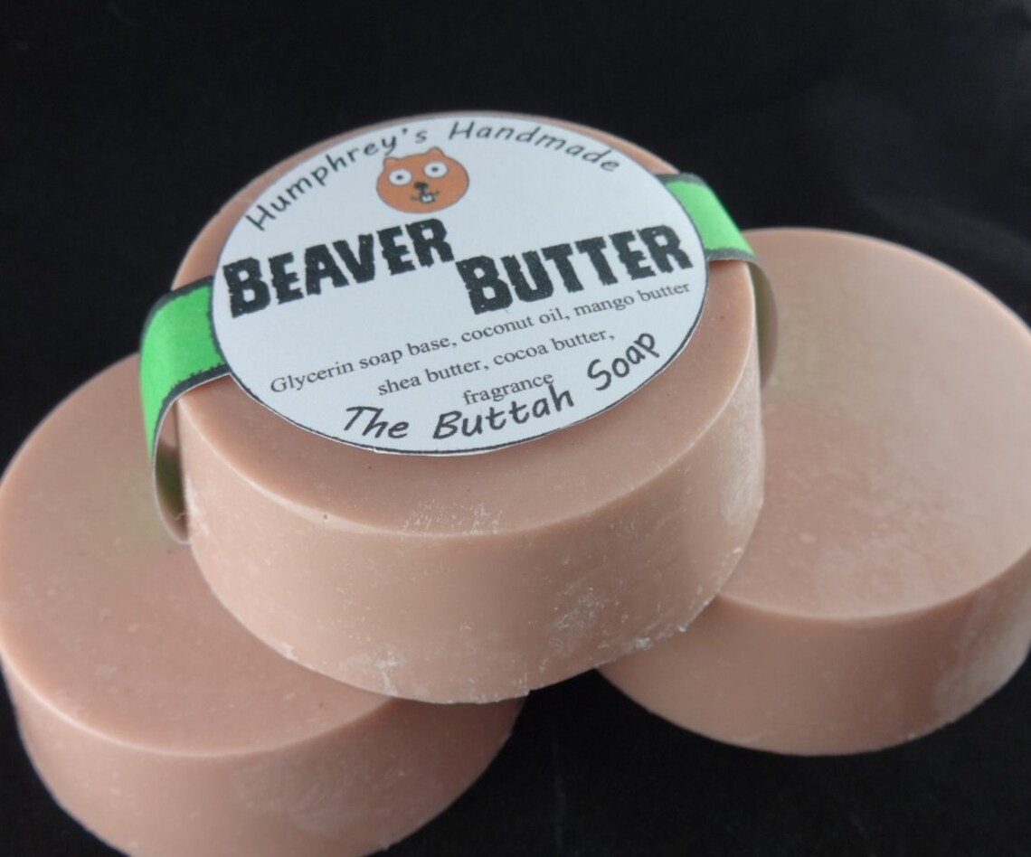 BEAVER BUTTER Soap Pine Woods Amazing Buttah Soap Cocoa | Etsy