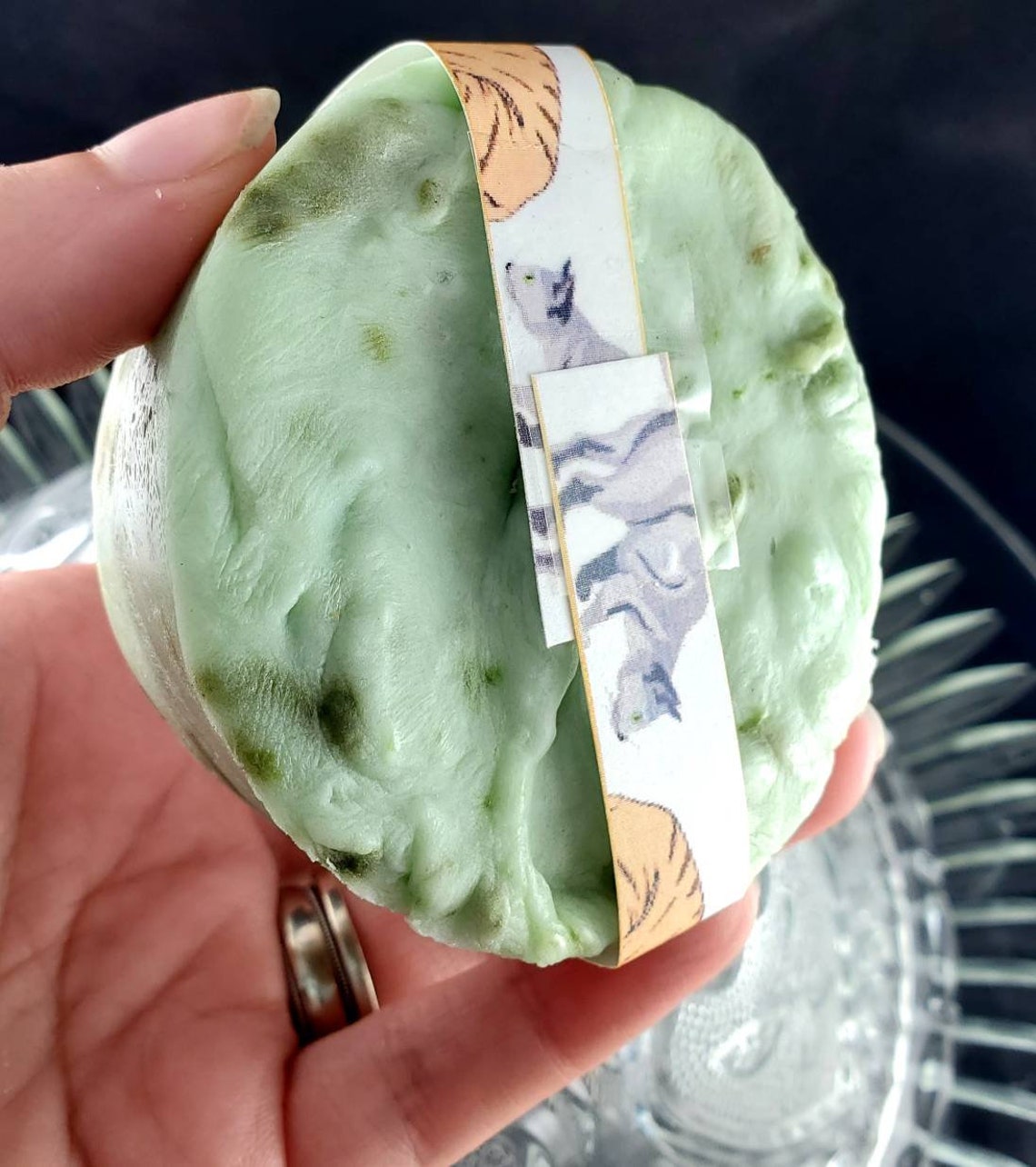 CRAZY CAT LADY Soap Green Catnip Cold Process Soap Lavender | Etsy