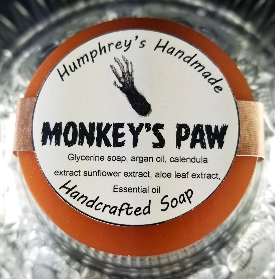 MONKEYS PAW Banana Coconut Soap, Wet Shave Bar, Beard Wash Shampoo Bar ...