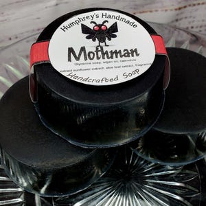 MOTHMAN Bourbon Pumpkin, Halloween Glycerin Soap, Shave Shampoo Soap ...