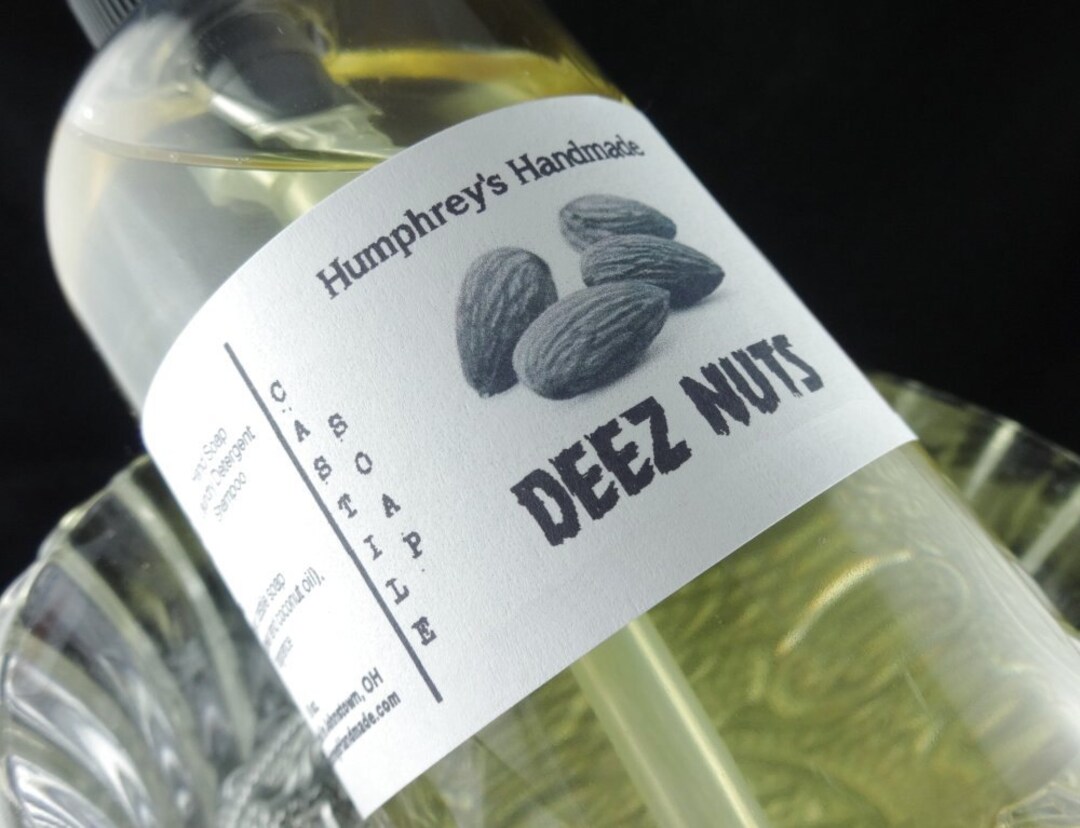 DEEZ NUTS Body Wash, Honey Almond Scent Shower Gel Unisex 8 Oz, Men's ...