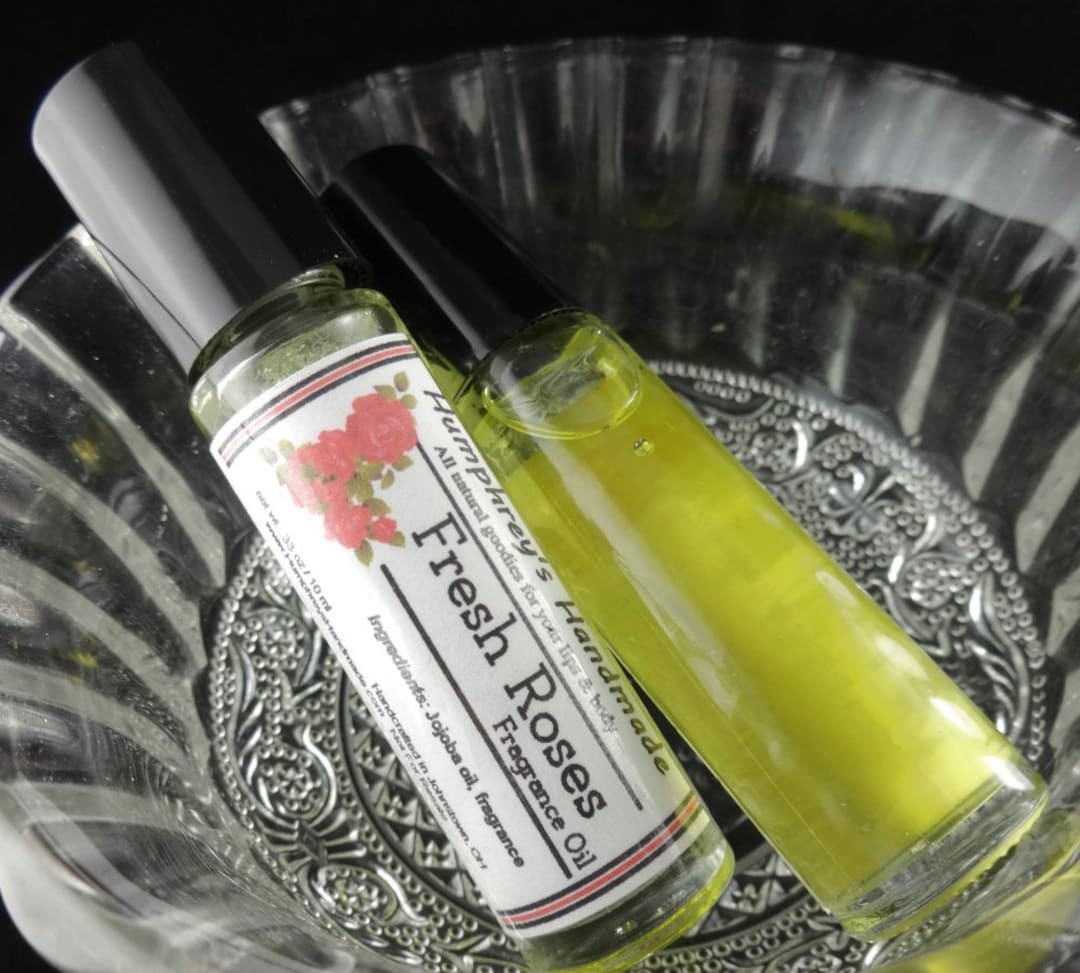 FRESH ROSE Roll on Perfume Fragrance, Rose Perfume, Rose Scent, BPA ...