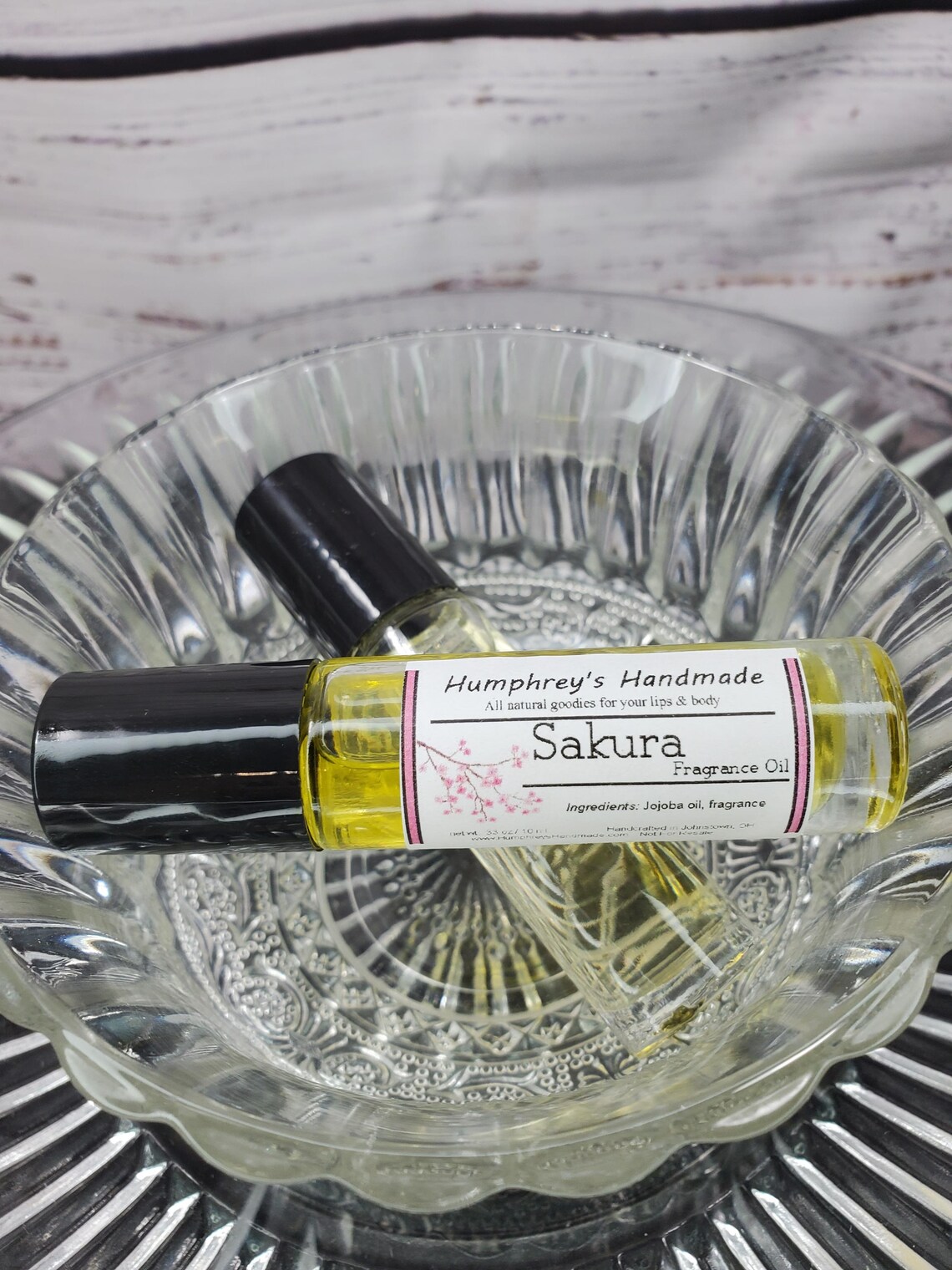 SAKURA Roll on Perfume Fragrance, Cherry Blossom Perfume, Japanese ...