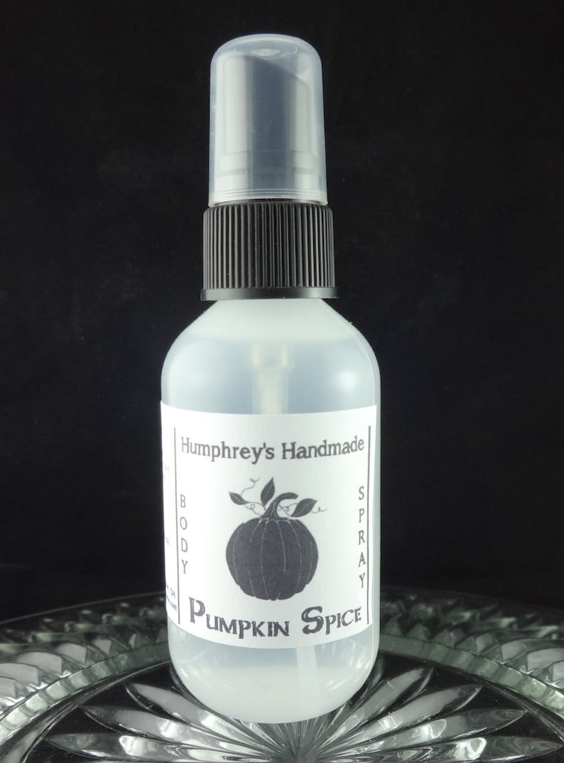 PUMPKIN SPICE Body Spray Pumpkin Pie Cinnamon Scented - Etsy