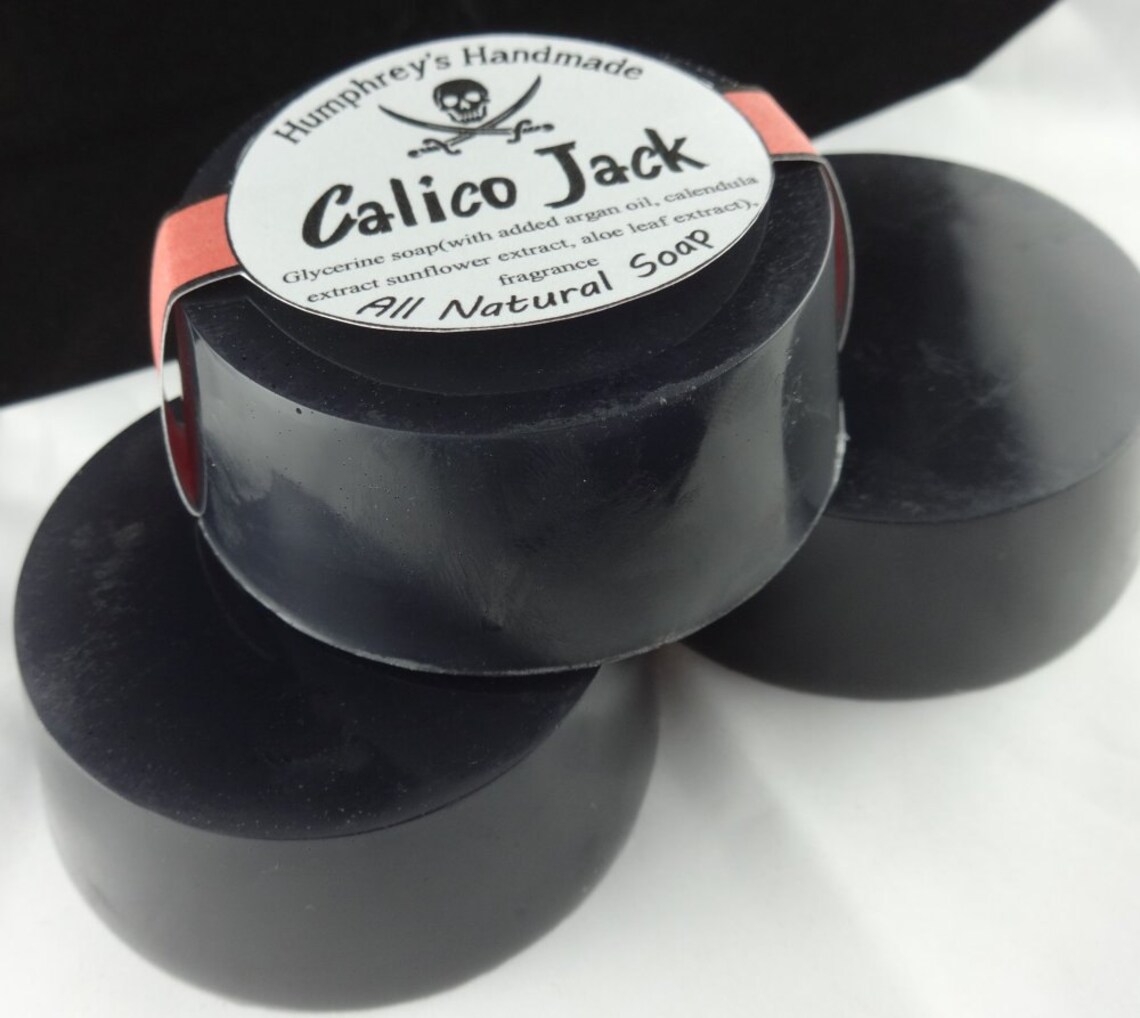 CALICO JACK Soap Glycerin Nautica Type Soap Black Men's - Etsy