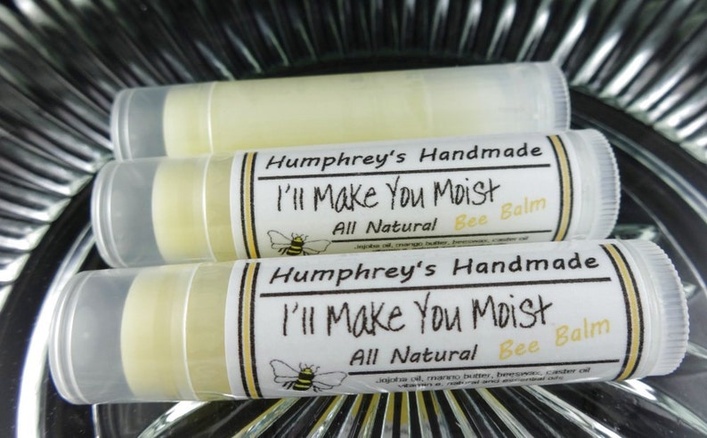 I'll MAKE YOU MOIST Lip Balm Funny Peppermint Lemon | Etsy