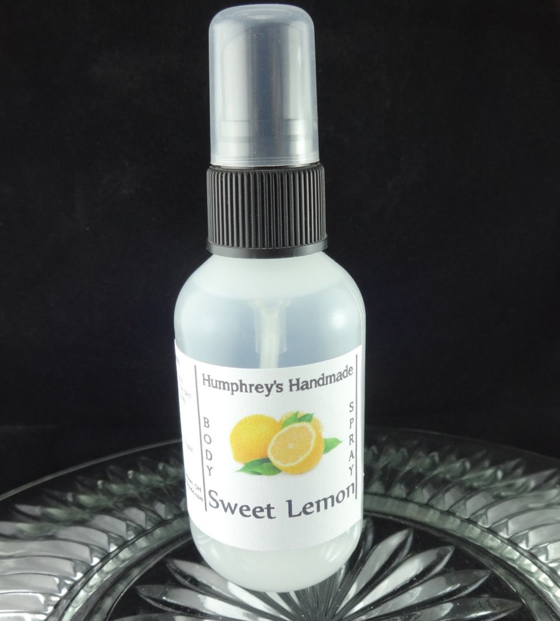 SWEET LEMON Body Spray Lemon Sugar Scented Handcrafted | Etsy