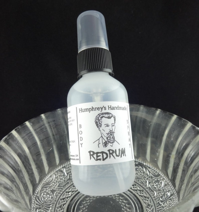 REDRUM Men's Body Spray, Bay Rum Handcrafted Perfume Room and Linen ...