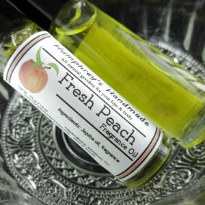 FRESH PEACH Perfume, Roll on Perfume Fragrance, Peach Perfume, Sweet ...