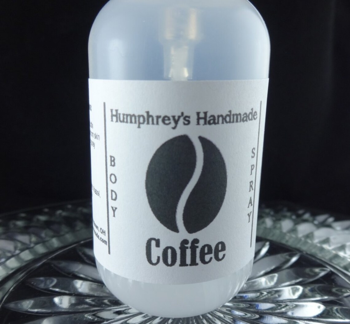 COFFEE Unisex Men's or Women's Body Spray, Coffee Bean Java Scent ...