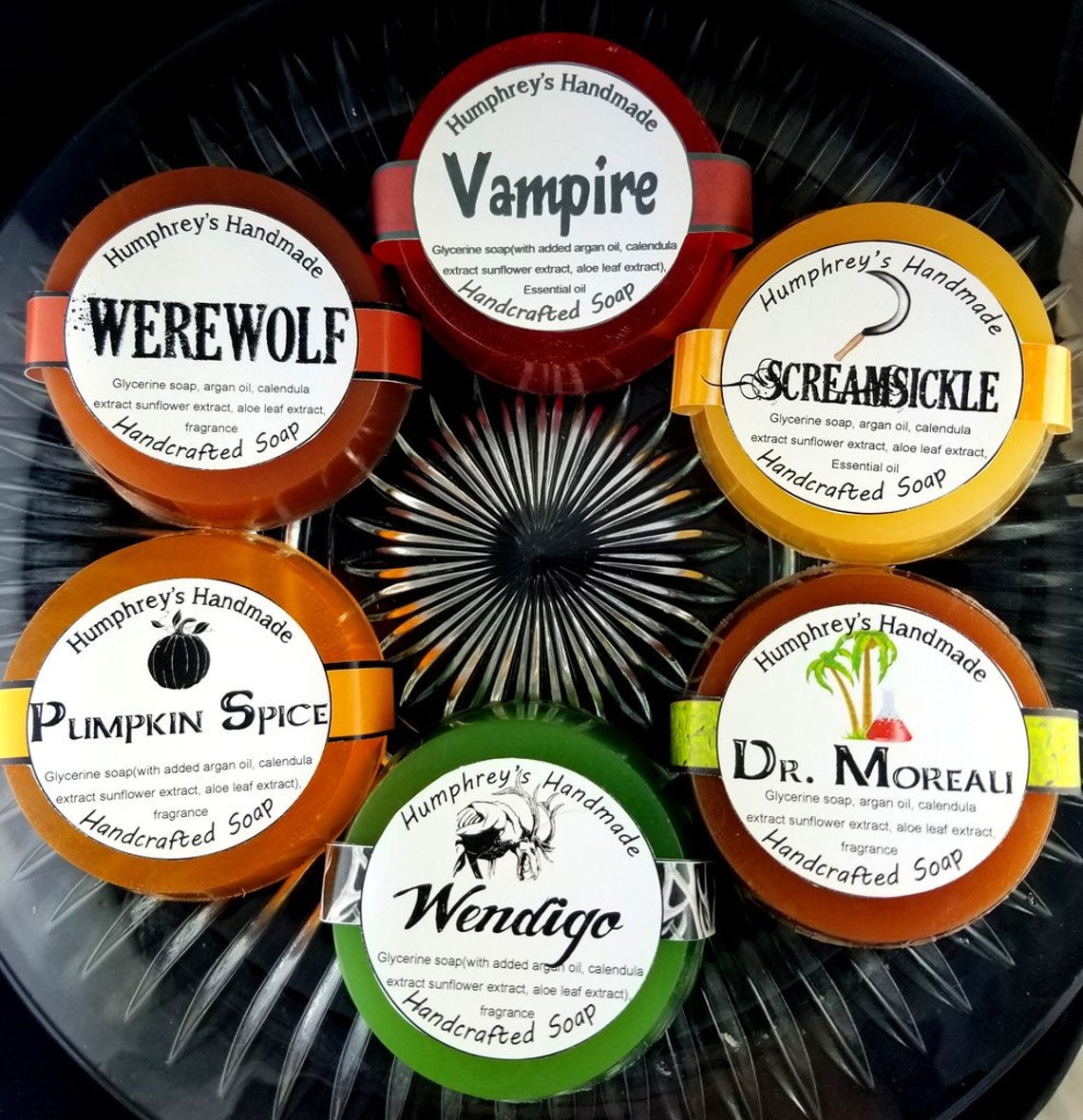 WEREWOLF Soap Men's Shave & Shampoo Soap Men's Round - Etsy