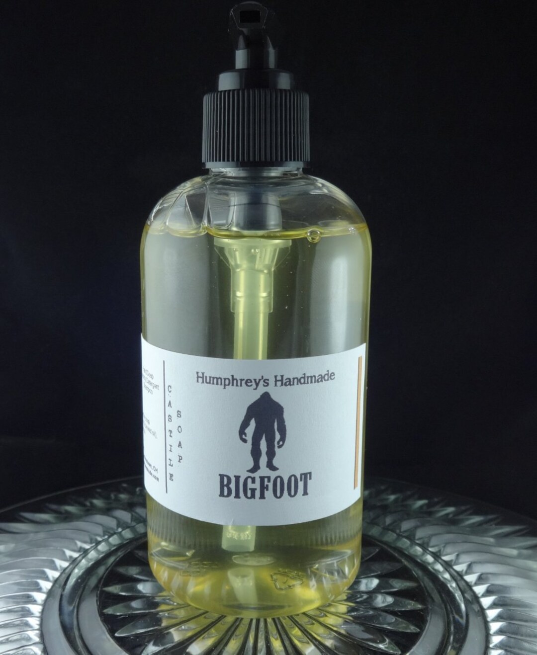 BIGFOOT Men's Beard Wash & Body Wash, 8 Oz, Castile Soap, Shampoo Hand ...