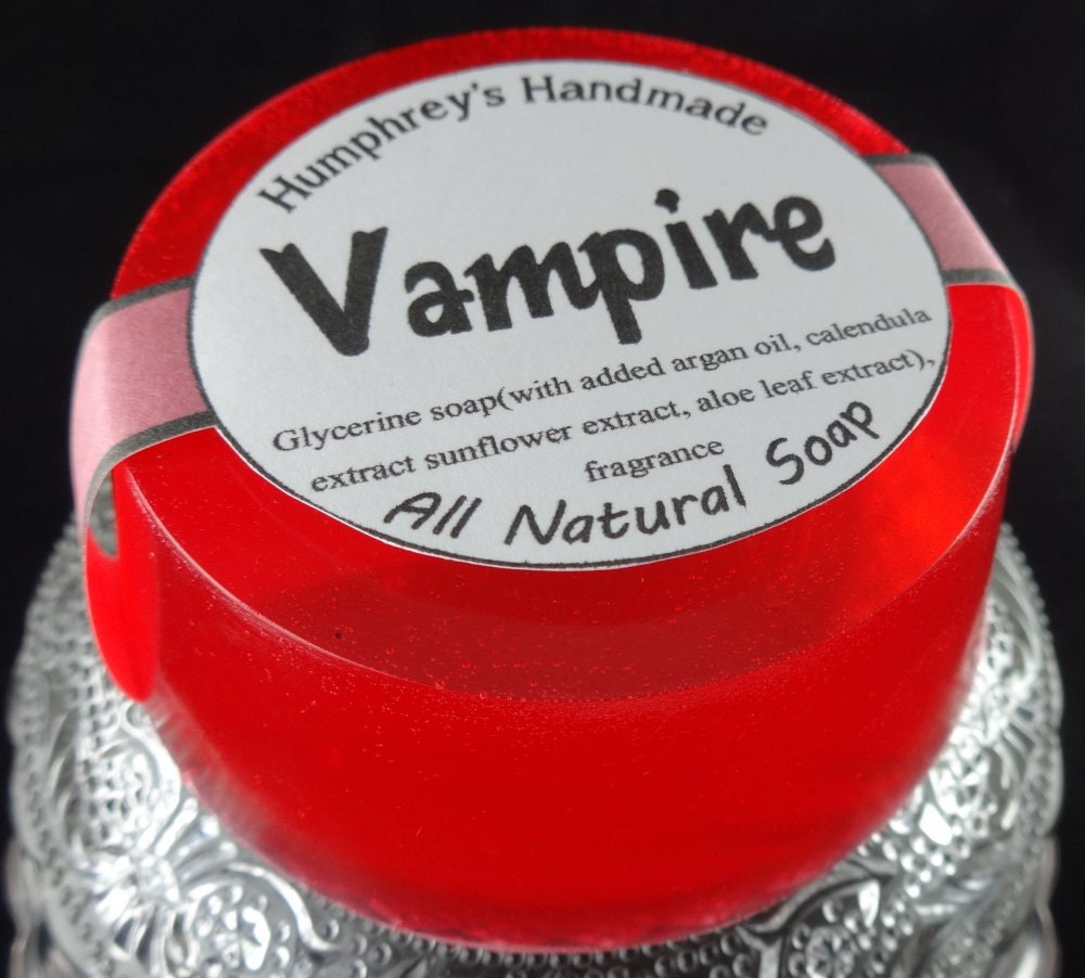 VAMPIRE Soap Blood Orange Essential Oil Soap Red Citrus - Etsy