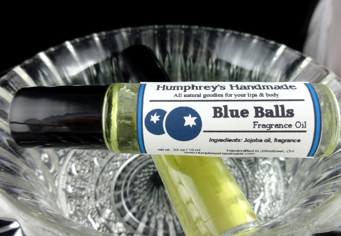 BLUE BALLS Cologne Oil Sweet Blueberry Scent Cologne Womens - Etsy