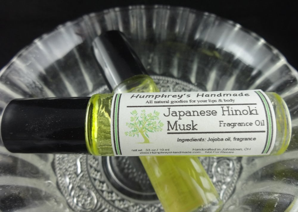 JAPANESE HINOKI MUSK Roll on Women's Perfume Fragrance | Etsy