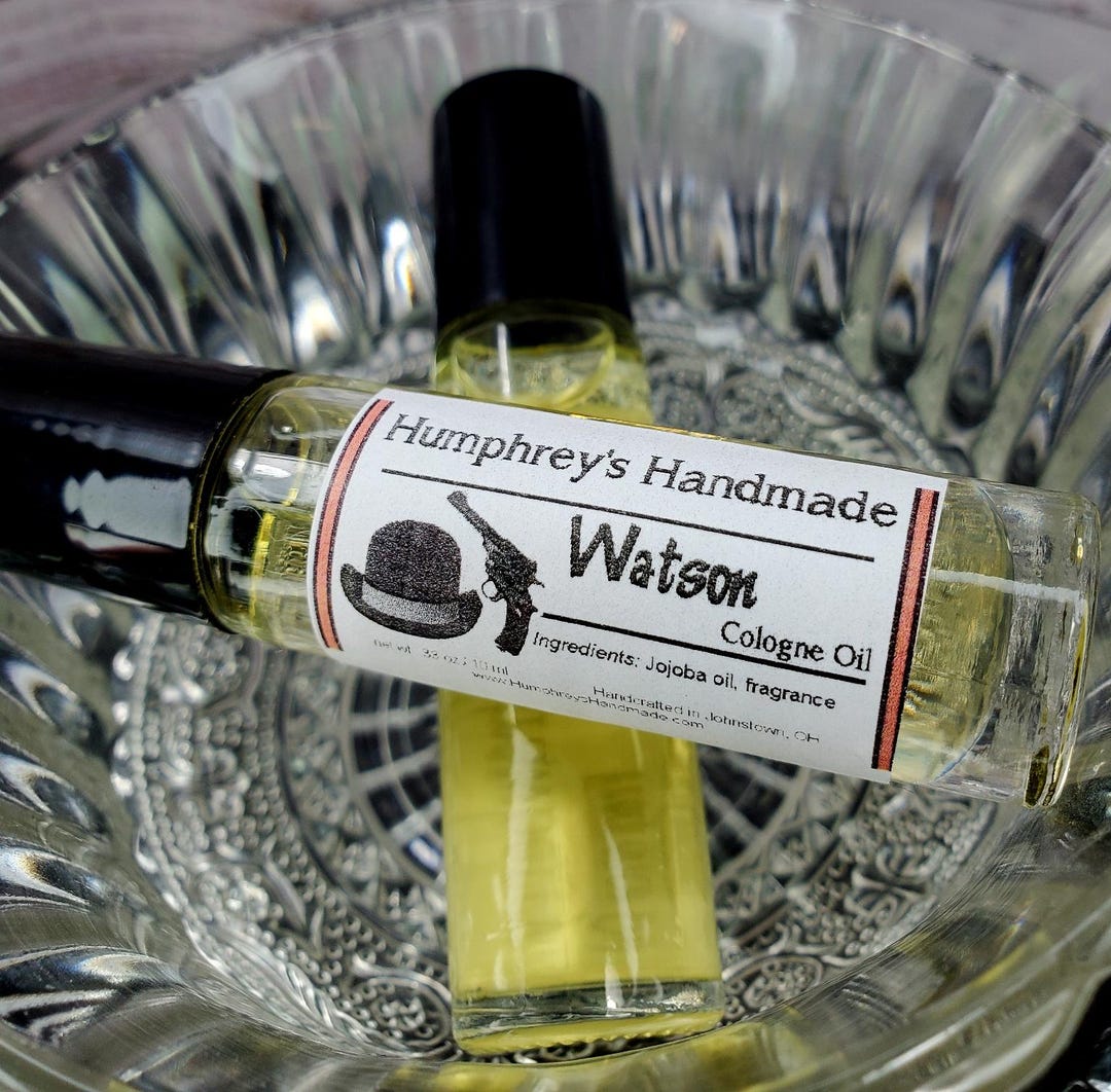 WATSON Men's Cologne Oil, Oatmeal Stout Butterscotch Roll on Fragrance ...