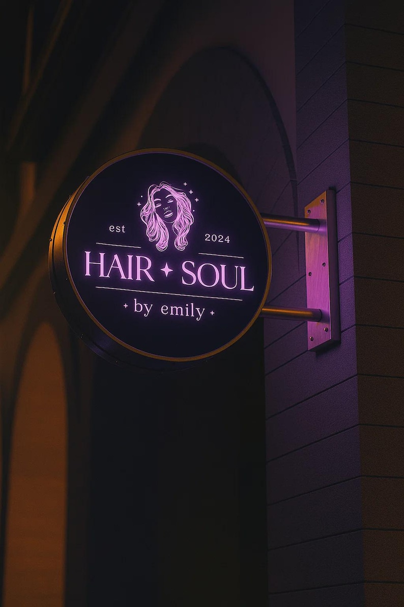 LED Backlit Metal Lightbox Sign - Durable Outdoor Business Sign - 3D ...