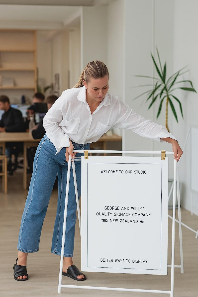 Sidewalk Sign - Sandwich Board - Advertising Sign - Business Sign ...