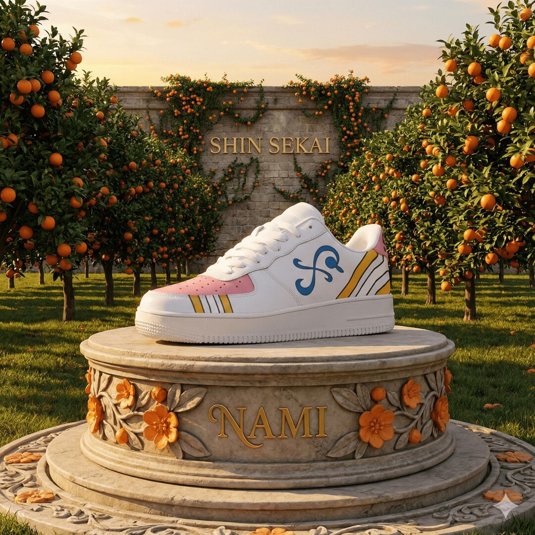 Nami Sneakers Custom Fashion Shoes - Etsy
