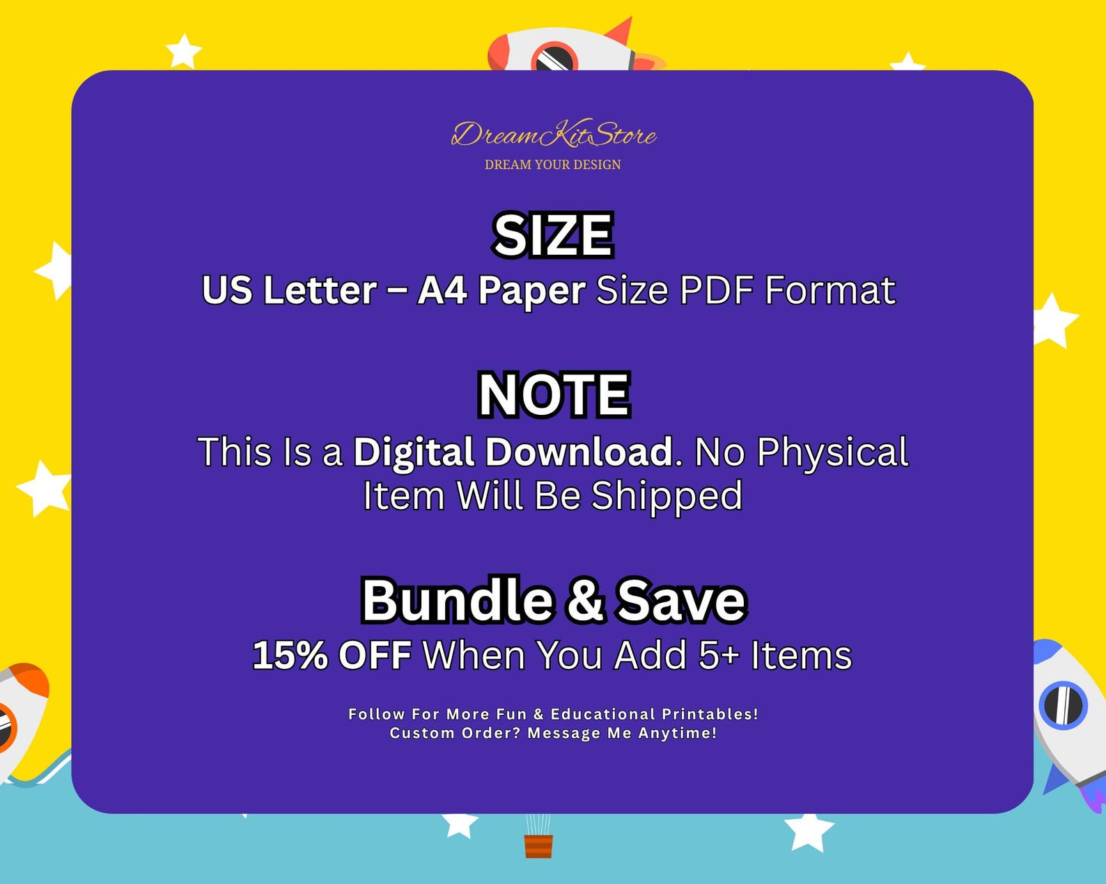 Large Alphabet Printable A-Z Tracing With Tip Painting, Uppercase ...
