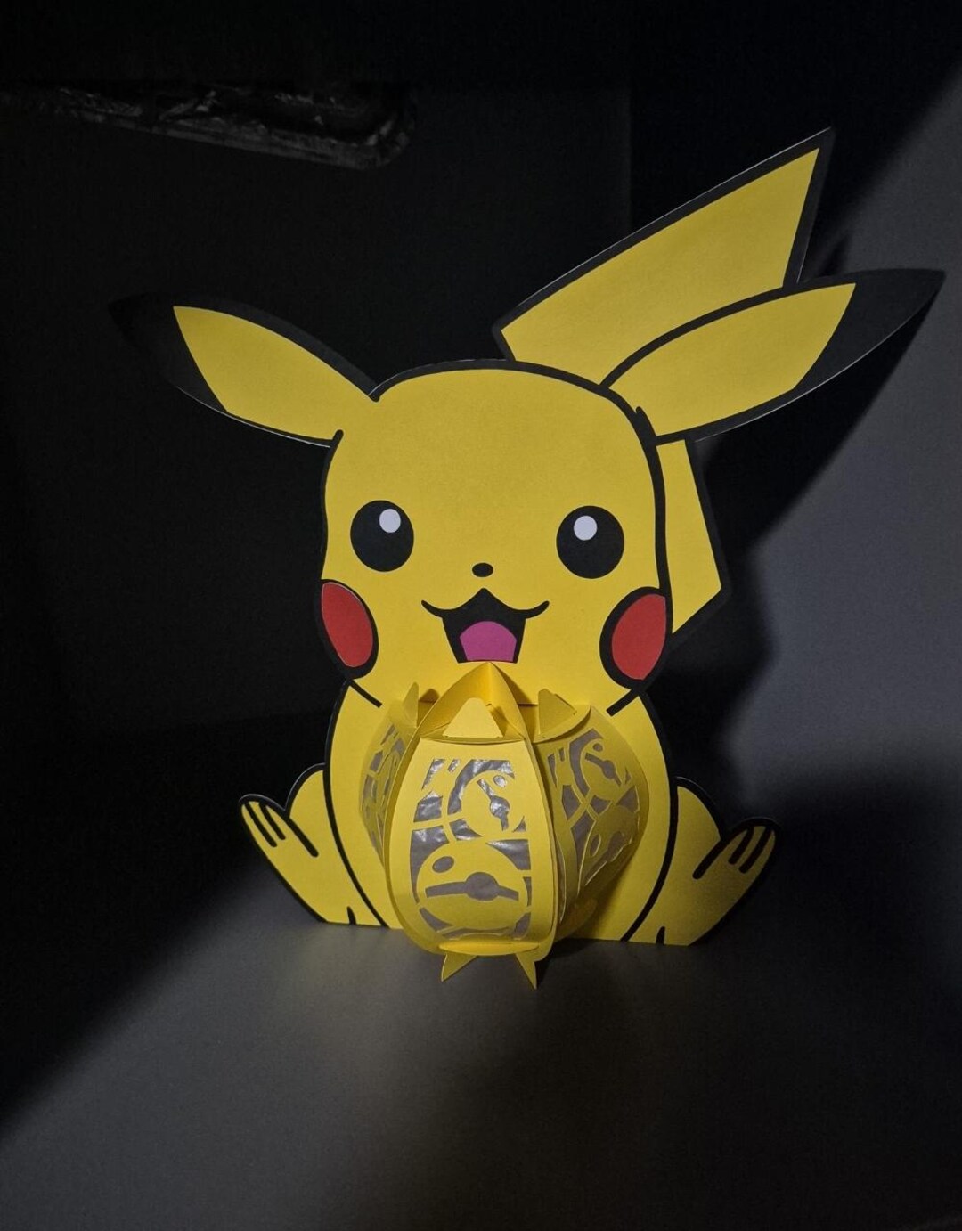 Make Your Own Pikachu Lantern Kit! Activity! Decoration! Light! Craft ...