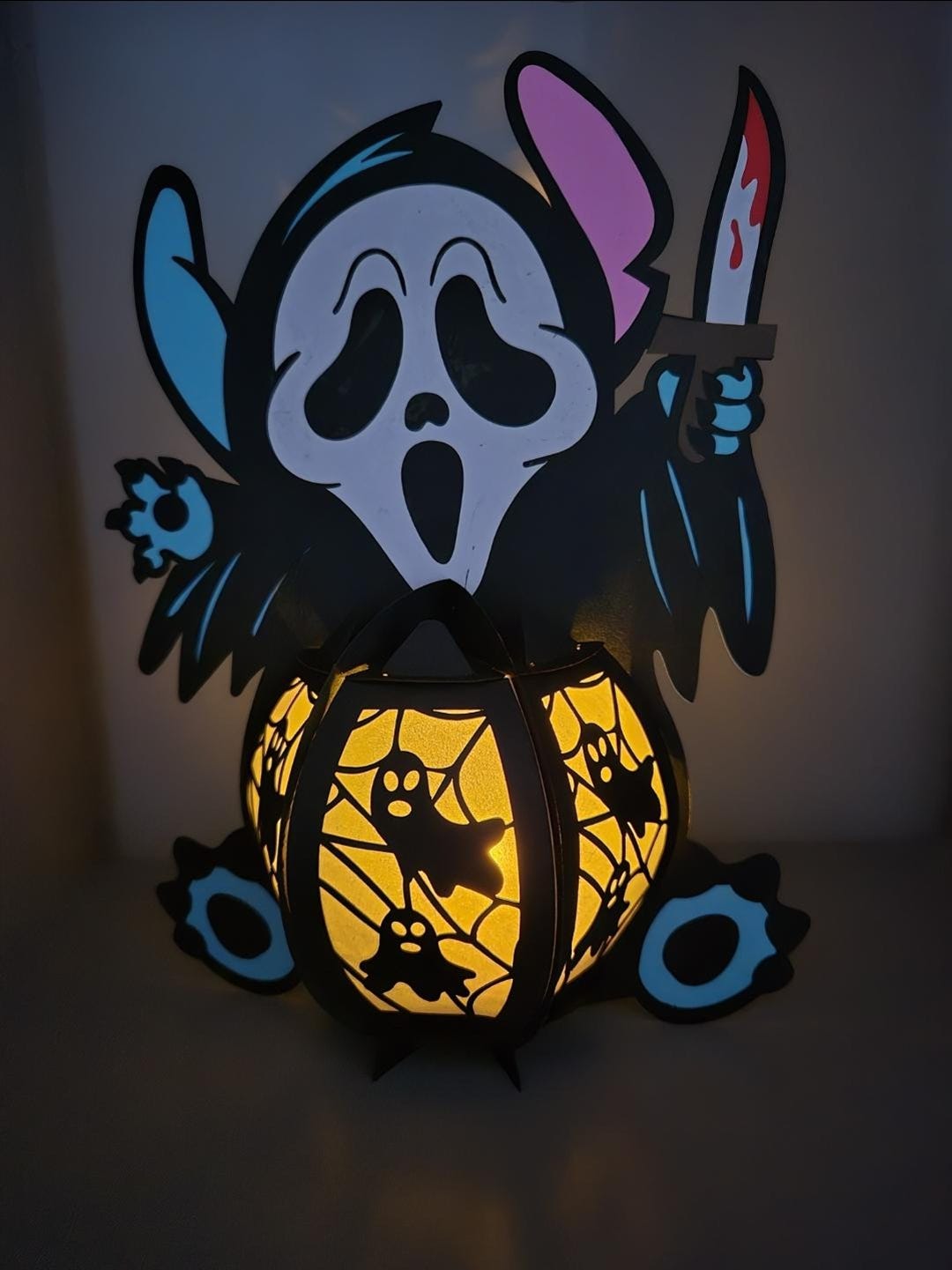 Make Your Own Scream X Stitch X Angel Lantern Kit! Activity! Decoration ...