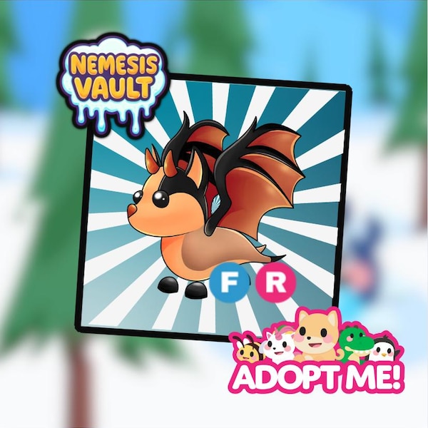 Roblox Fr Bat Dragon - Etsy New Zealand
