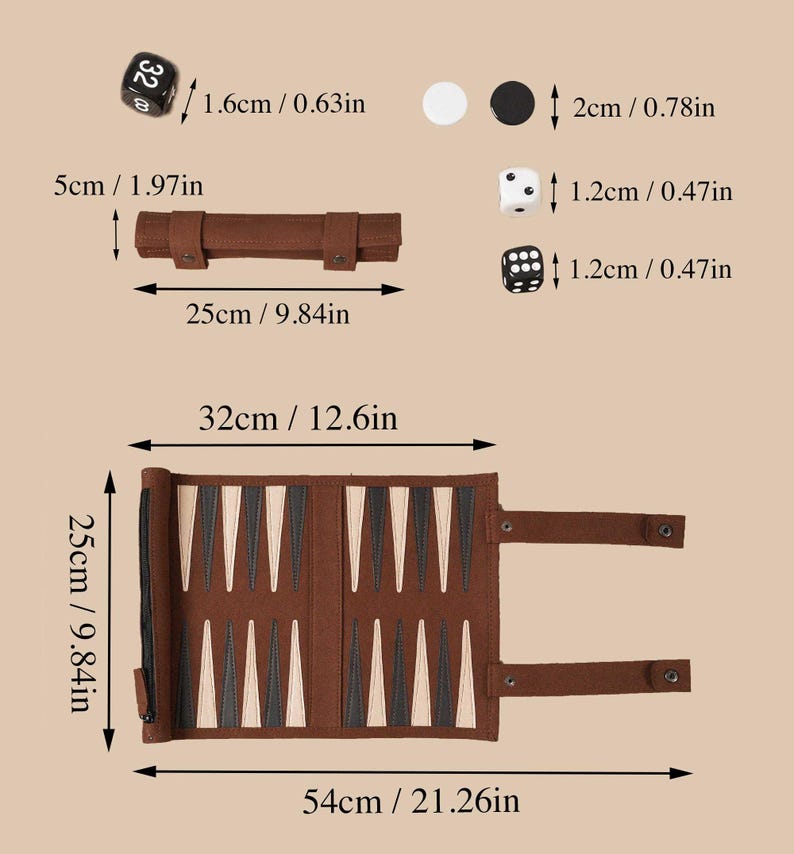 Personalized Backgammon Set | Custom Leather Backgammon Board | Name ...