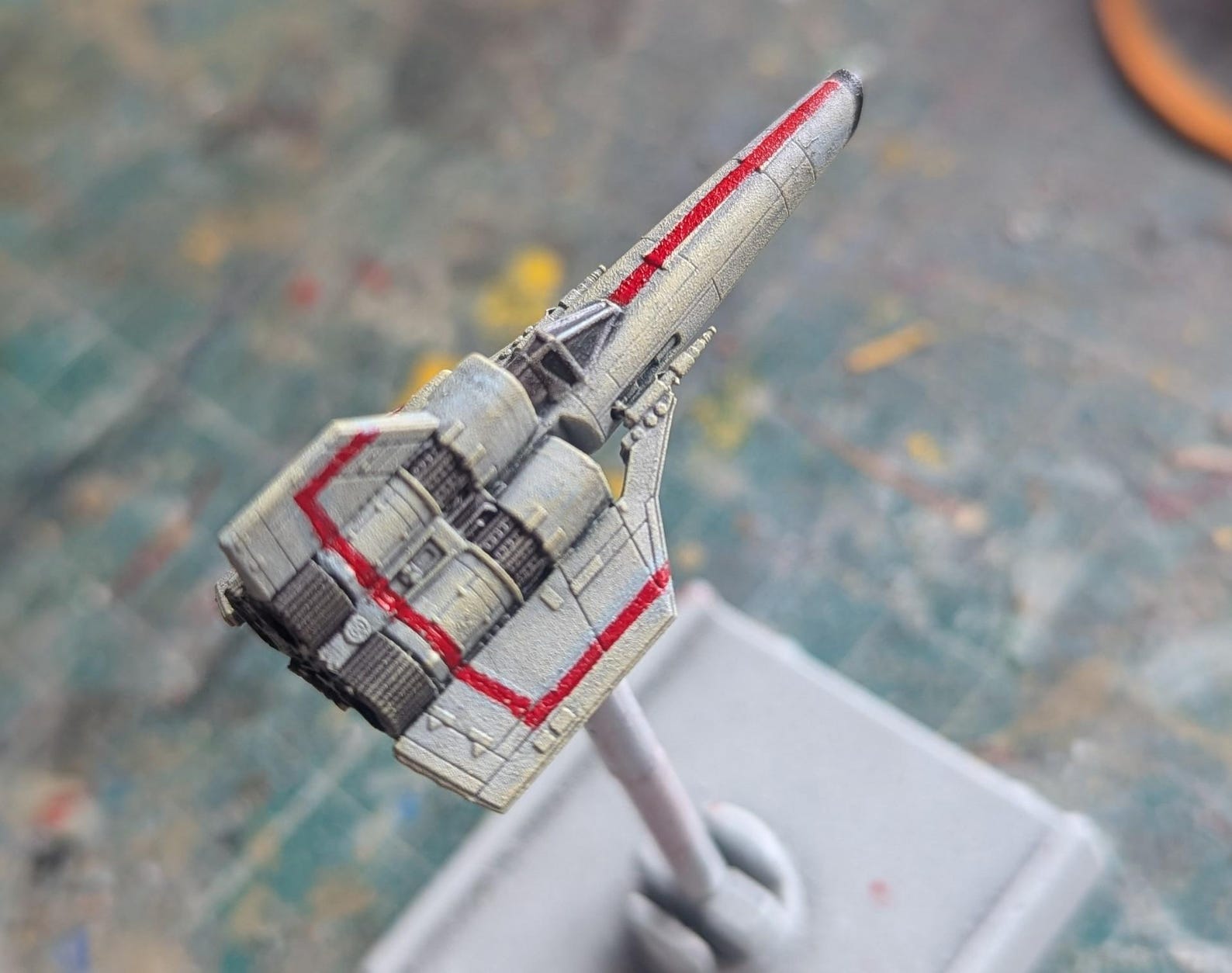 Painted Battlestar Galactica Colonial Viper 3d Print for Xwing - Etsy