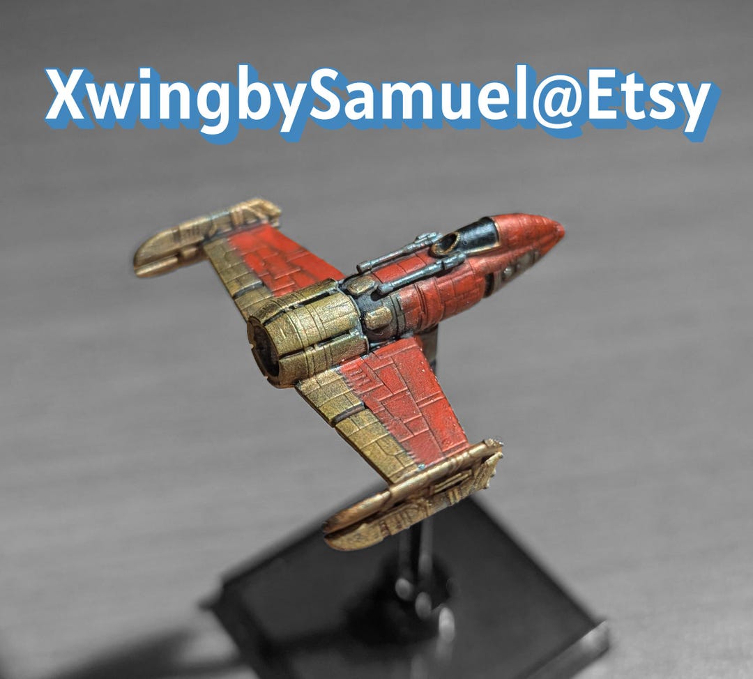 X-wingminiatures Fiend Fighter, as Seen in Ahsoka - Etsy