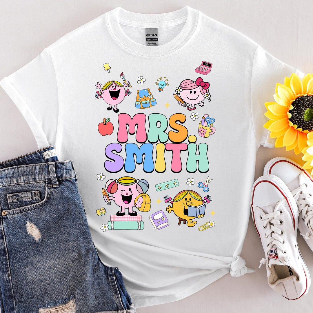 Little Miss Teacher Back to School Png, Teacher Png, Back to School Png ...