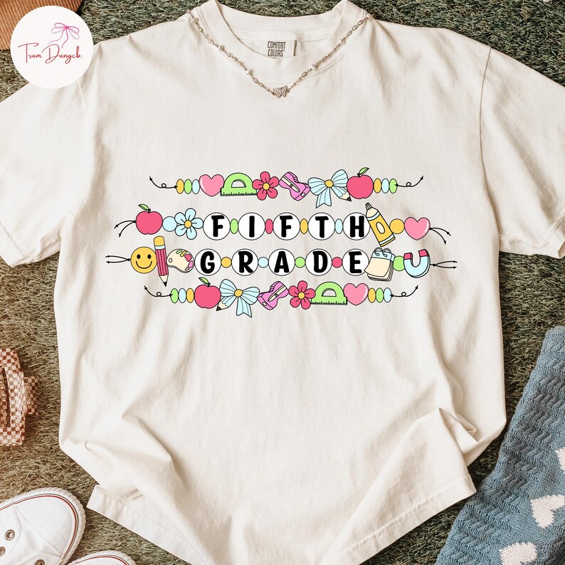 7+ Preppy Back to School Floral Bundle Png,friendship Bracelet PNG ...