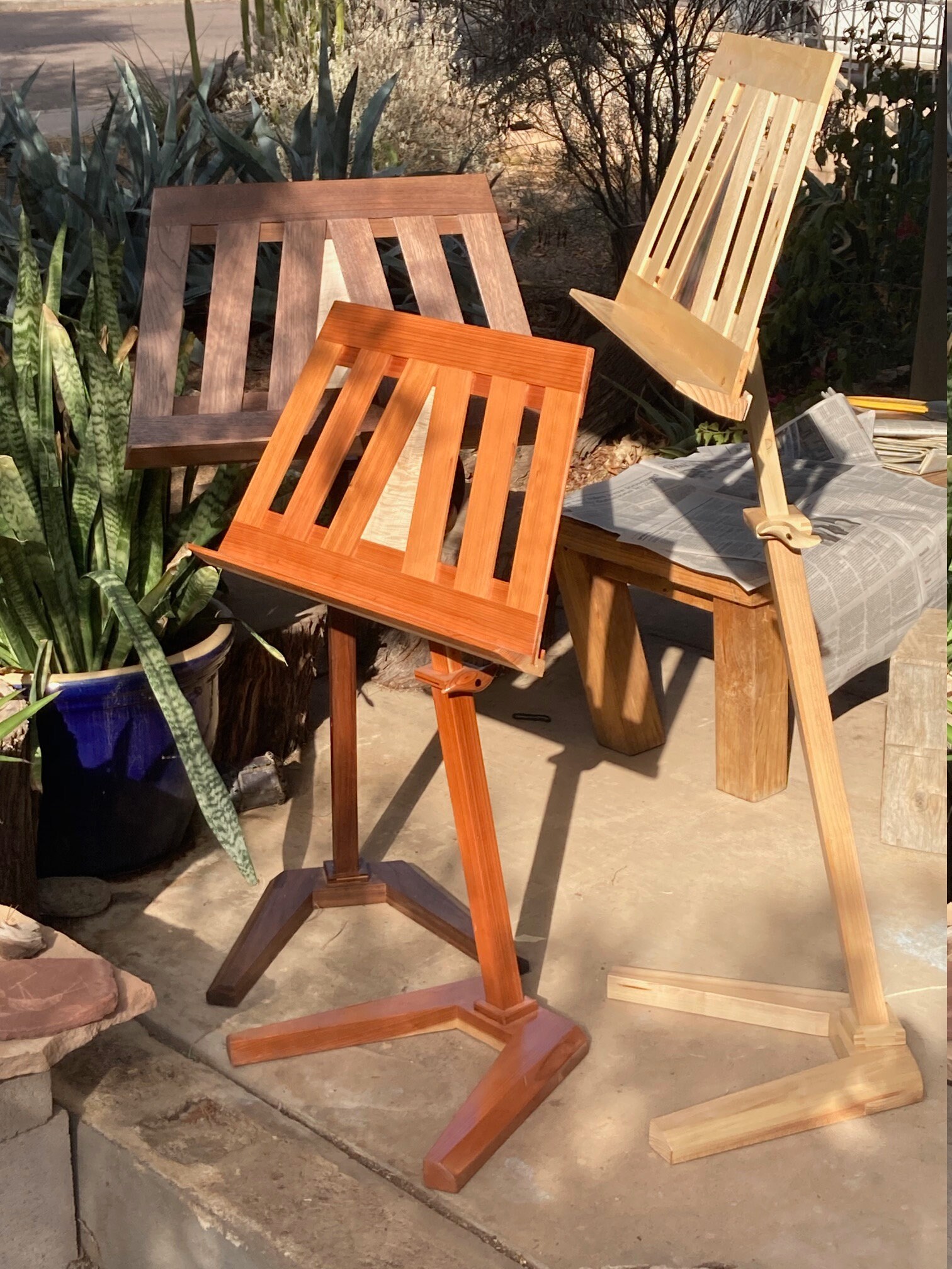 Music Stand, Custom Order, Contemporary Well Balanced Design,made to ...