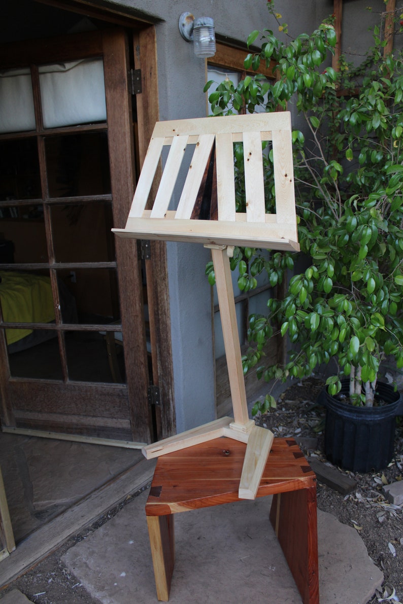 Music Stand, Custom Order, Contemporary Well Balanced Design,made to ...