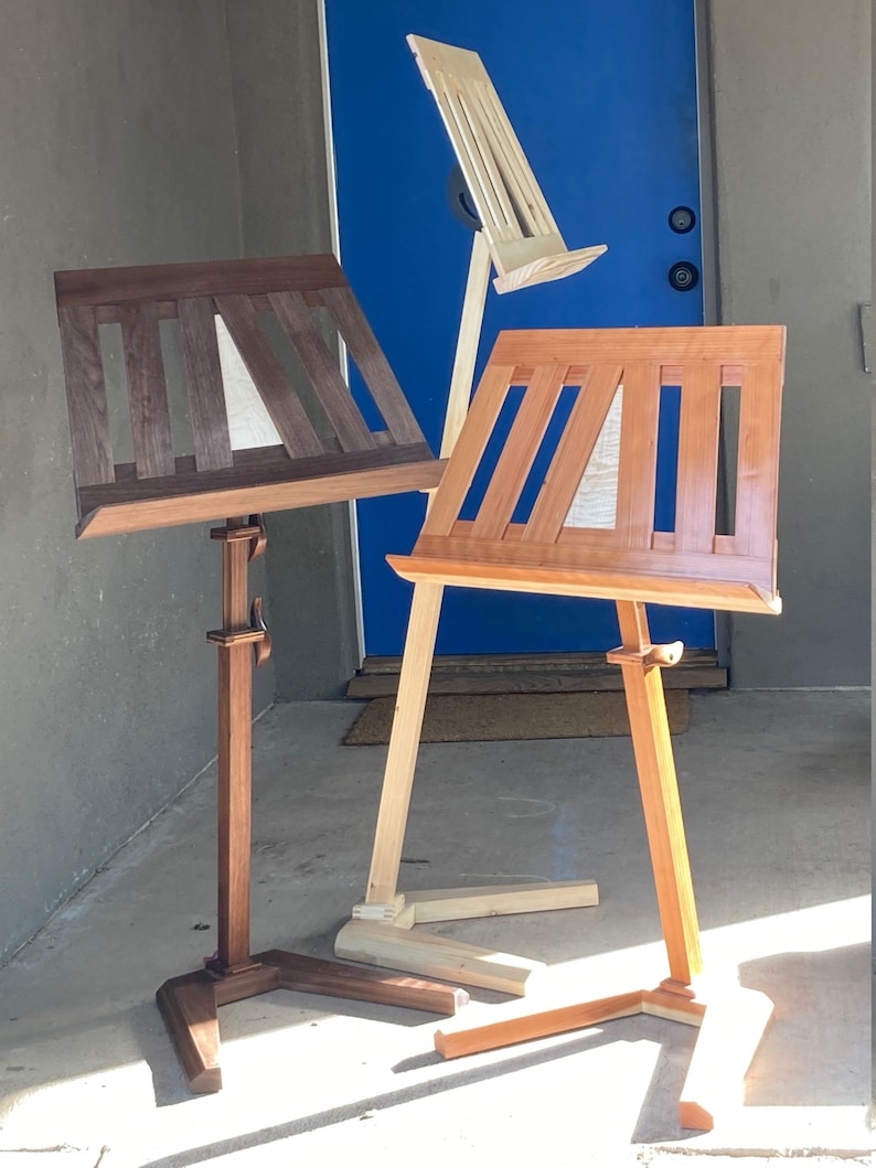 Music Stand, Custom Order, Contemporary Well Balanced Design,made to ...