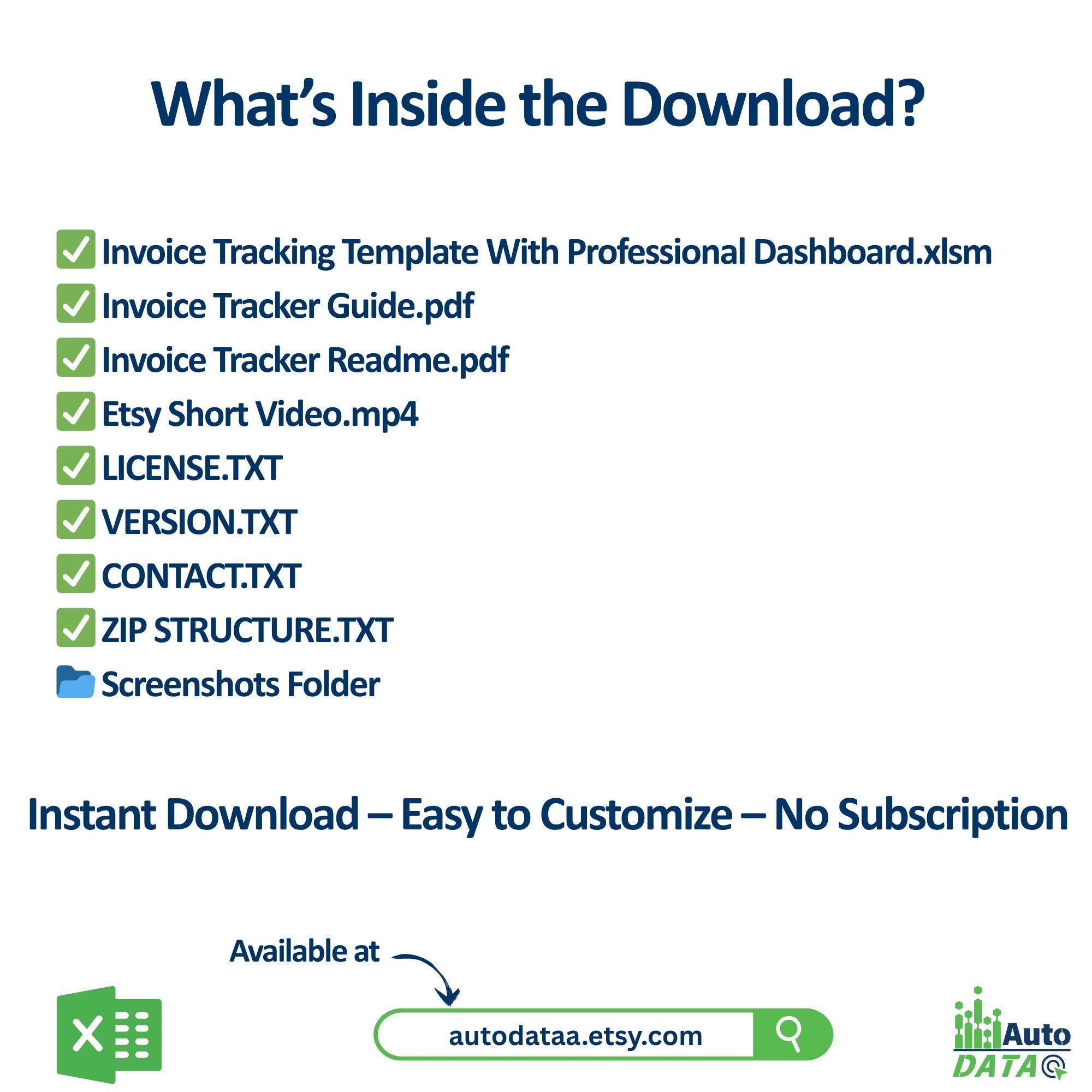Excel Invoice and Expense Tracker With Dashboard and Client Log | Small ...