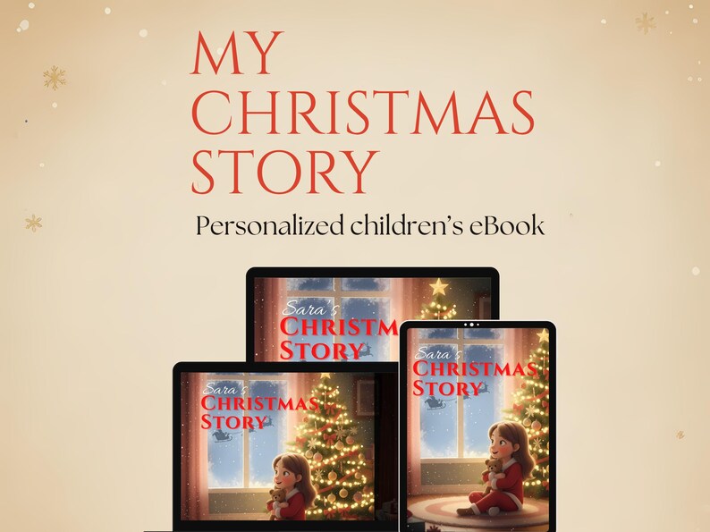 Personalized Christmas Gift Storybook for Kids - My Christmas Story ...