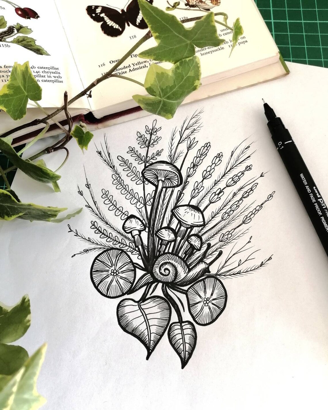 Custom Tattoo Design Tattoo Commission, Hand Drawn Commission, Tattoo ...