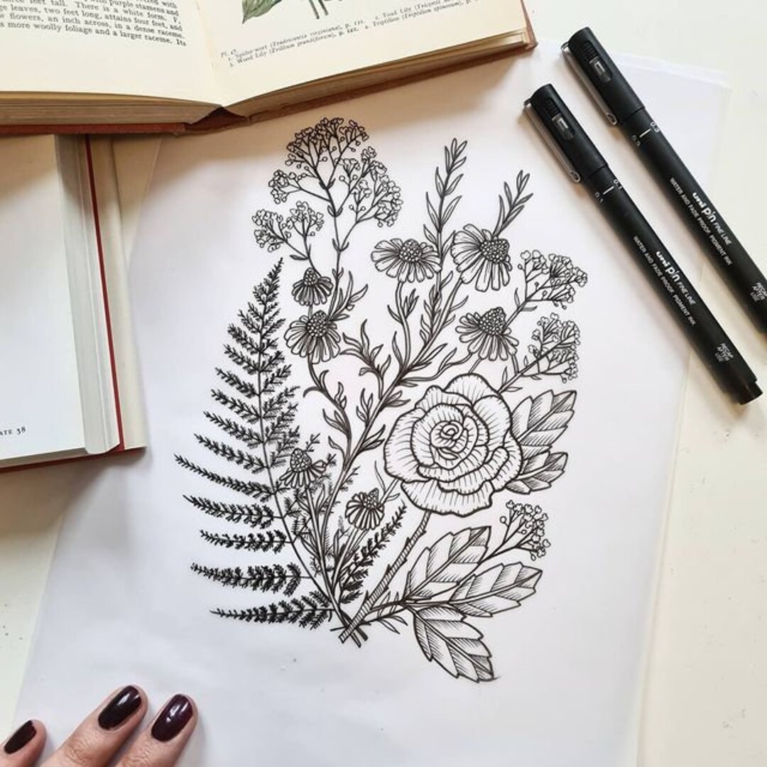 Custom Tattoo Design Tattoo Commission, Hand Drawn Commission, Tattoo ...