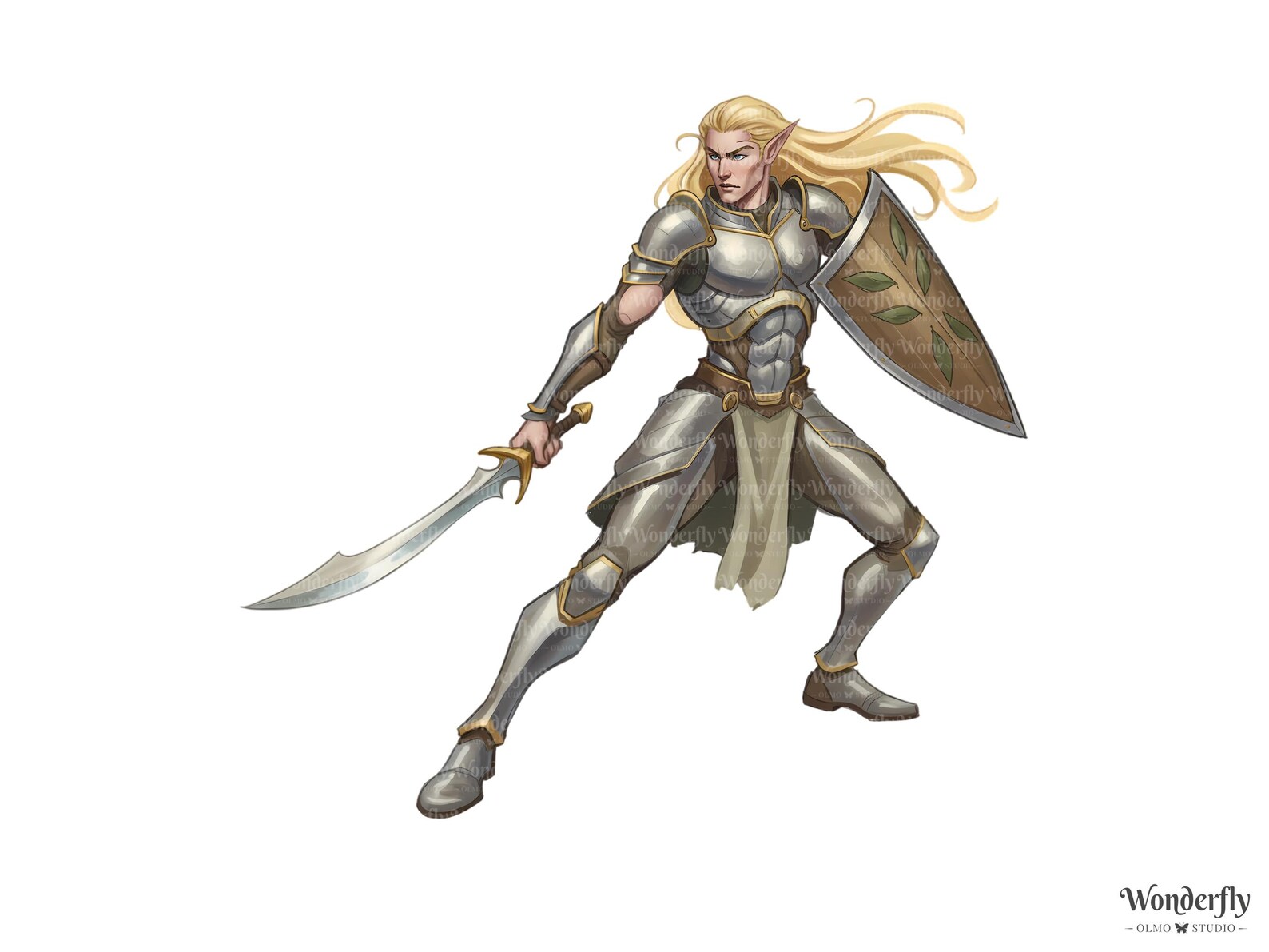 18 Elfland Character Collection Clipart: Fantasy Pngs (digital Download ...