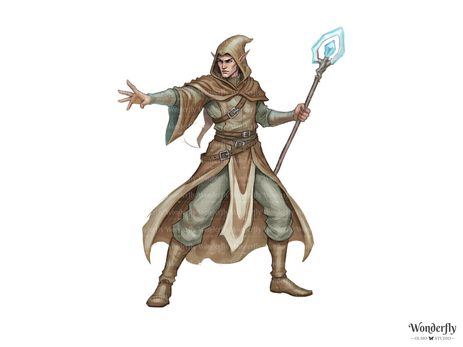18 Elfland Character Collection Clipart: Fantasy Pngs (digital Download ...