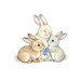 9 Rabbit Family Clipart: Watercolor Pngs (digital Download) - Etsy