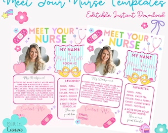 Meet the Teacher Editable Template- Back to School- Meet the Teacher ...