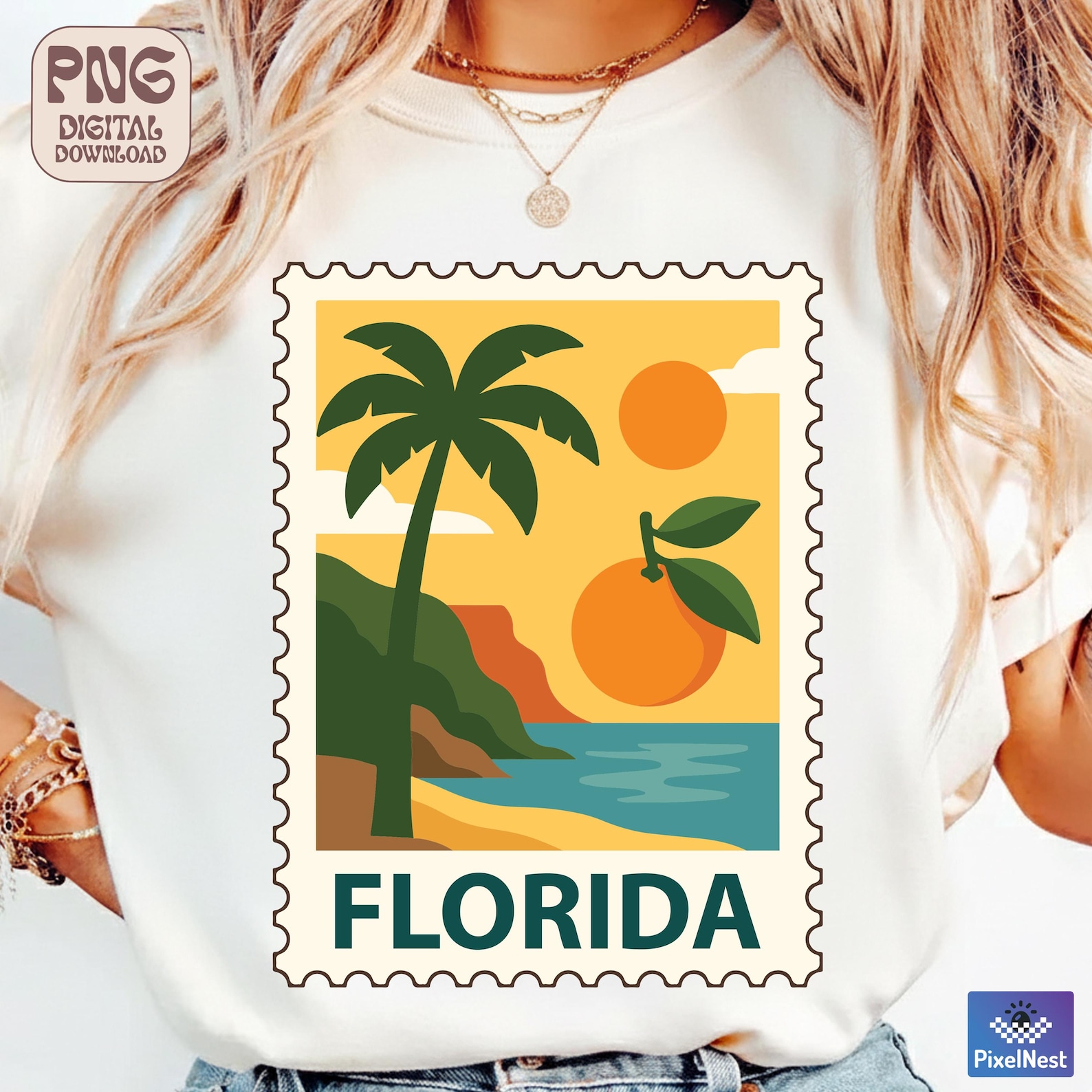 50 United States Postage Stamp Clipart Bundle, Vintage USA Travel ...
