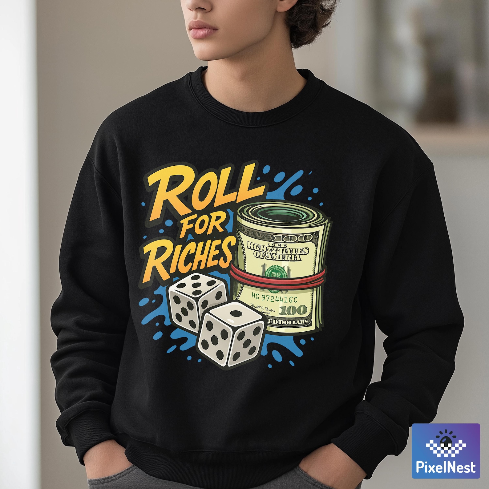 Money Hustle PNG Bundle, 40 Cash Grind Graphics, Rich Vibes Sublimation ...
